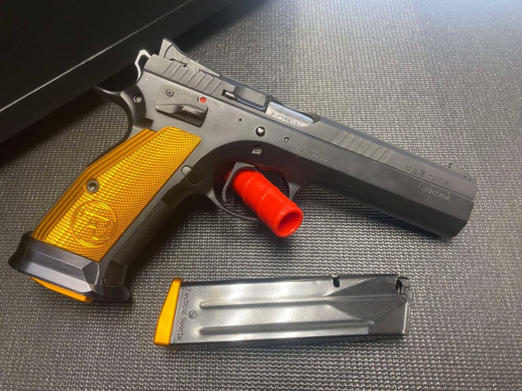 CZ Custom 75 Tactical Sport Shadow 9mm Competition Pistol 20 ROUNDS for ...